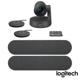 Logitech Rally Plus System - Kit de sala de vídeo USB - 960-001224