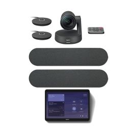 Logitech Rally Plus System Con Logitech Tap Para Microsoft Teams Rooms