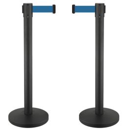 Postes guía de correa retráctil con portadocumentos - PS-GUIDE V2