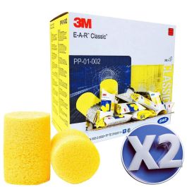 Enchufes 3M E-A-R Classic- 500 pares en Pillowpack - PP-01-002